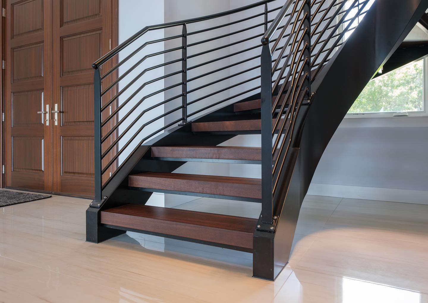 Statement Staircases in Luxury Custom Homes | Bruce Williams Homes